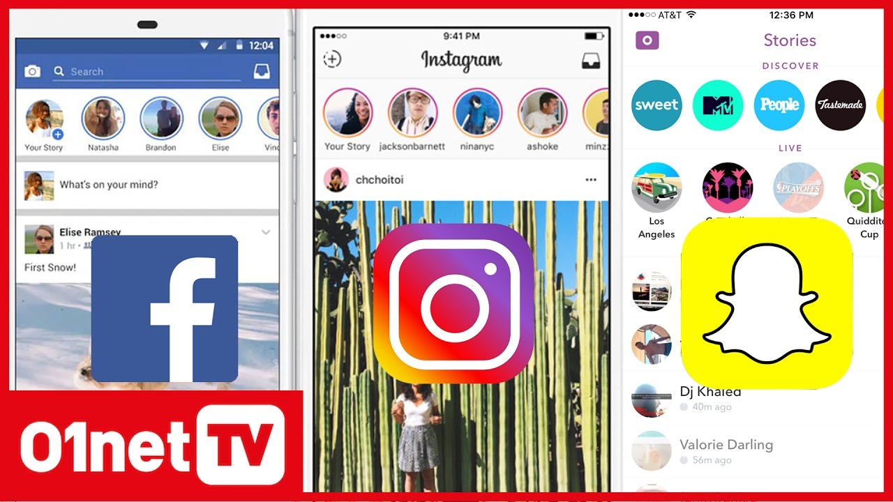 Facebook, Instagram, Snapchat : ils se ressemblent trop ? - YouTube