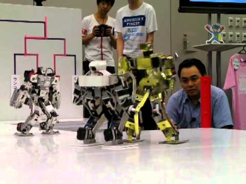 Robot Pro-Wrestling Dekinnoka!13 Saaga vs Nagare-Gold - YouTube