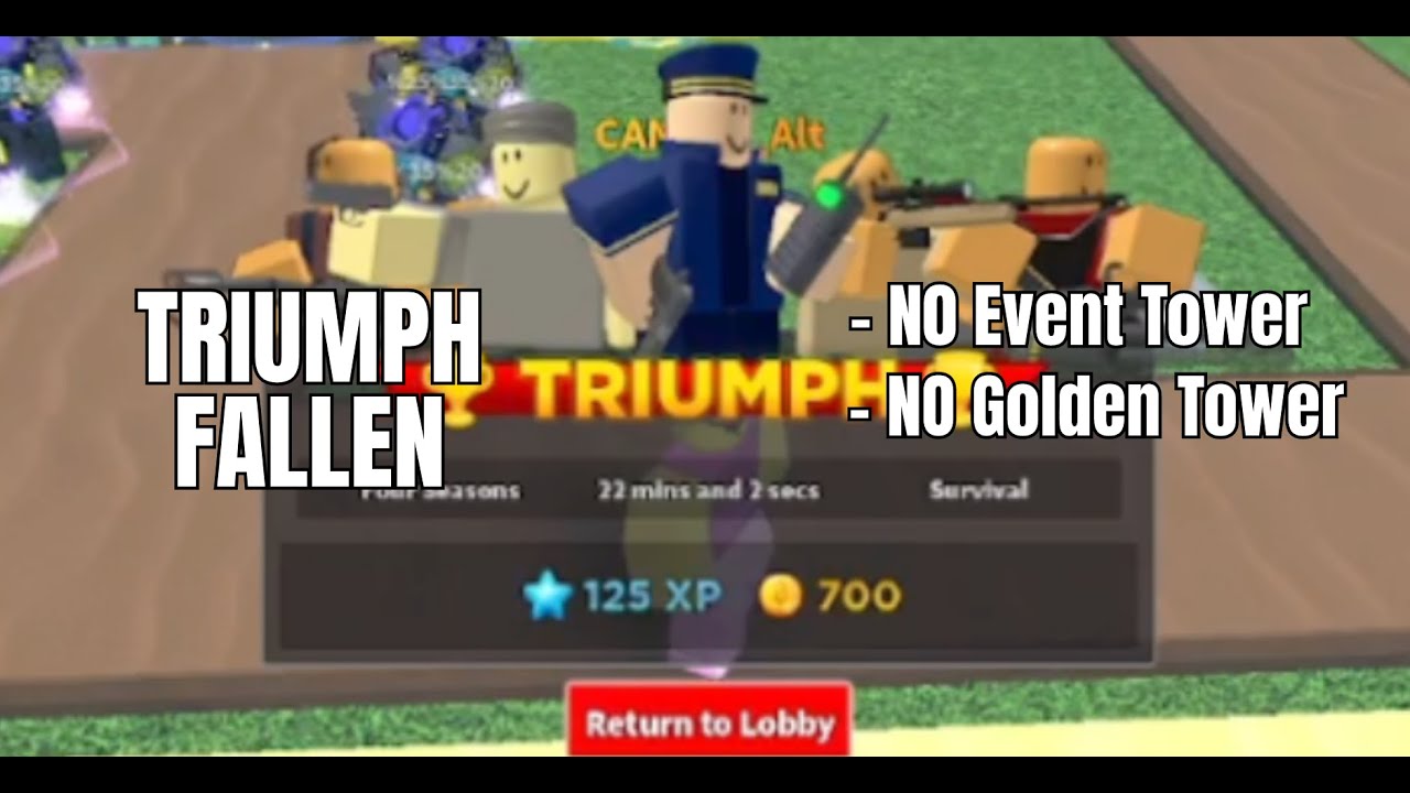 TRIUPH FALLEN TDS - strategy - YouTube