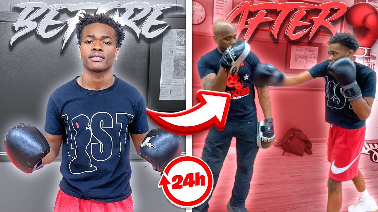 Transitioning From A Brand Owner Into A Pro Boxer For 24 Hours!! - YouTube