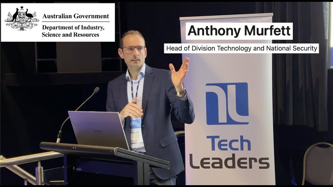 TechLeaders 2022: Keynote speech day 1: Anthony Murfett, the Head of ...