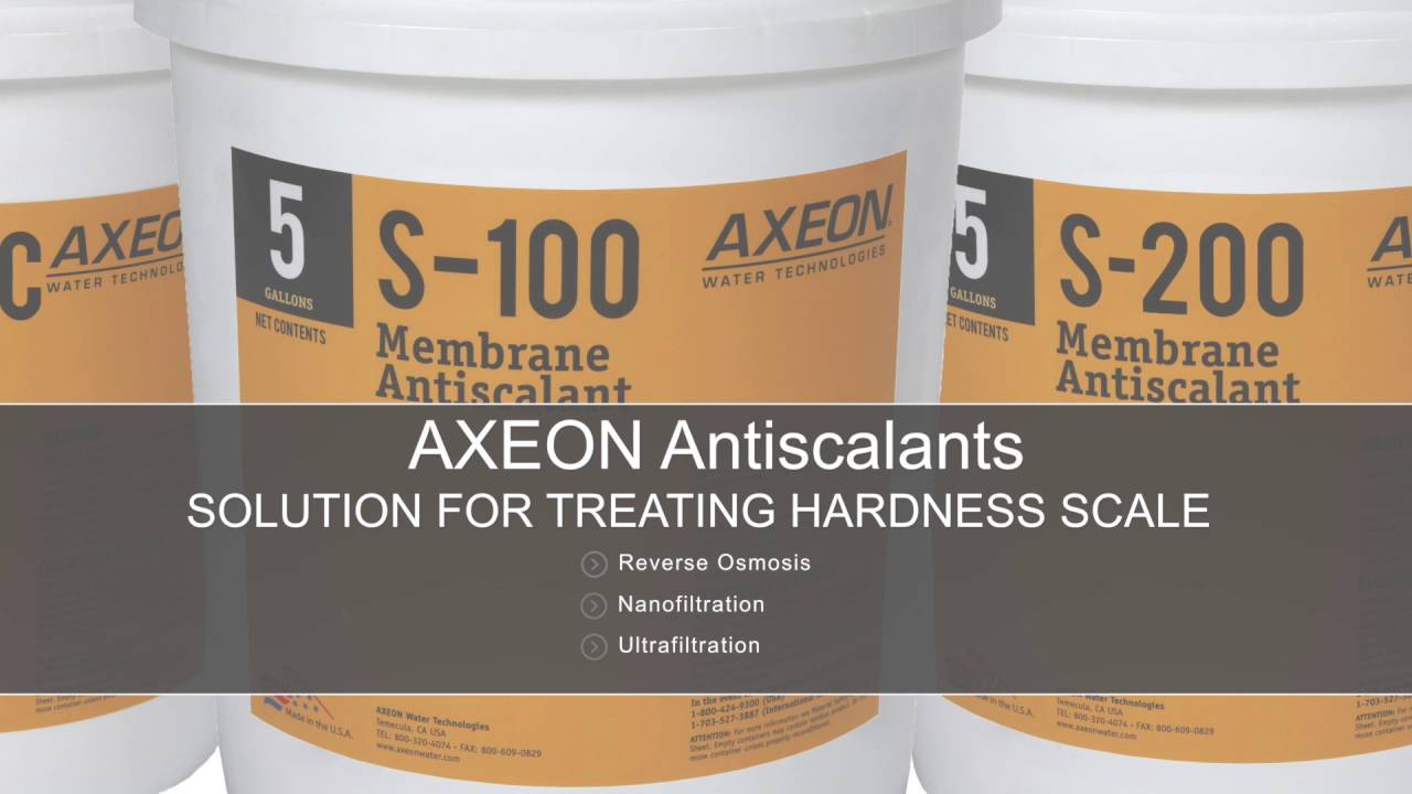 How Do AXEON Antiscalants Work? - YouTube