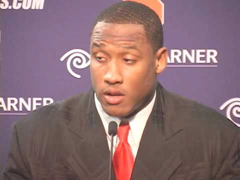 Syracuse 37 Northwestern 34 - Derrell Smith postgame - YouTube