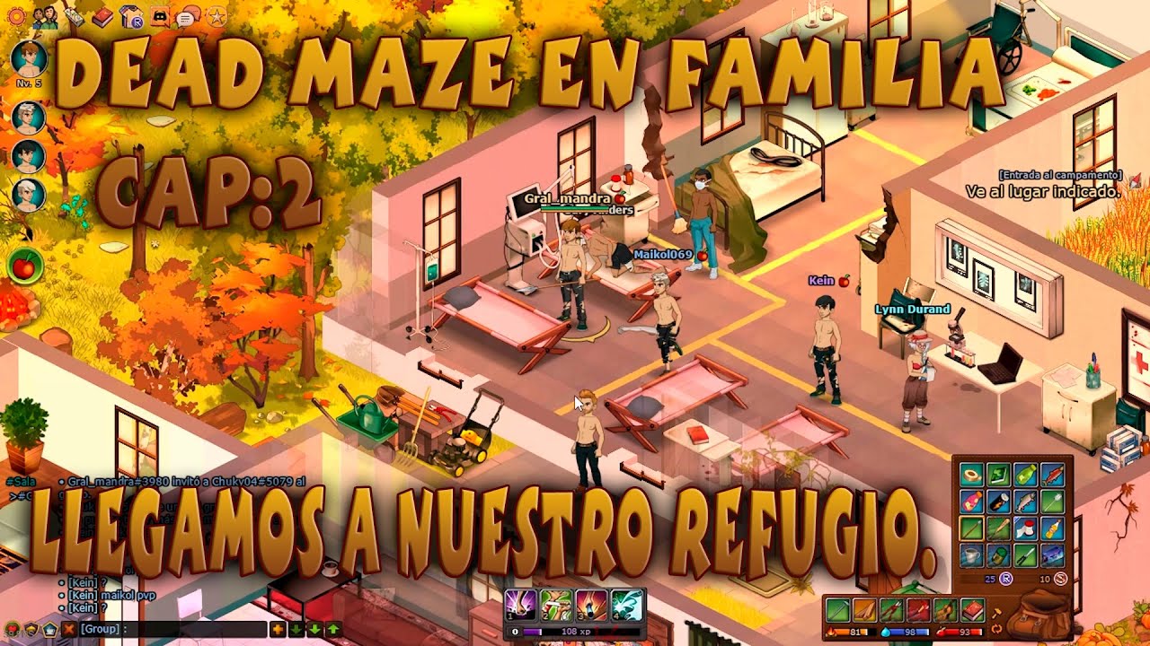 Dead Maze Gameplay Esp Cap 2: Lake view. Nuestro refugio. - YouTube