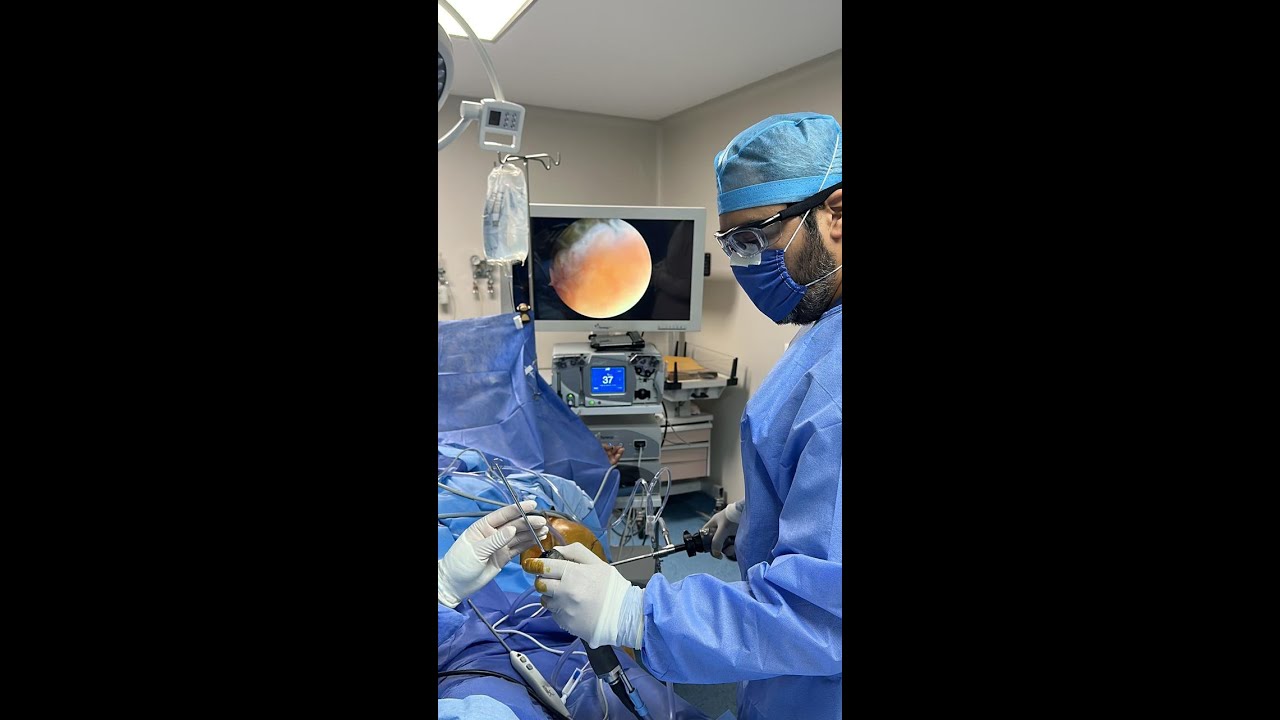 Reconstrucción de ligamento cruzado anterior (ACL) de rodilla. - YouTube