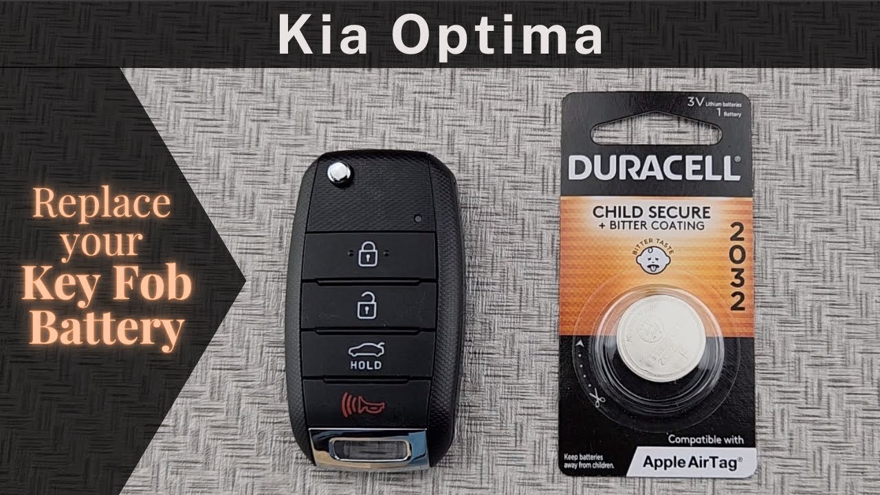 How to DIY Replace Change a 2016 - 2020 Kia Optima Key Remote Fob ...