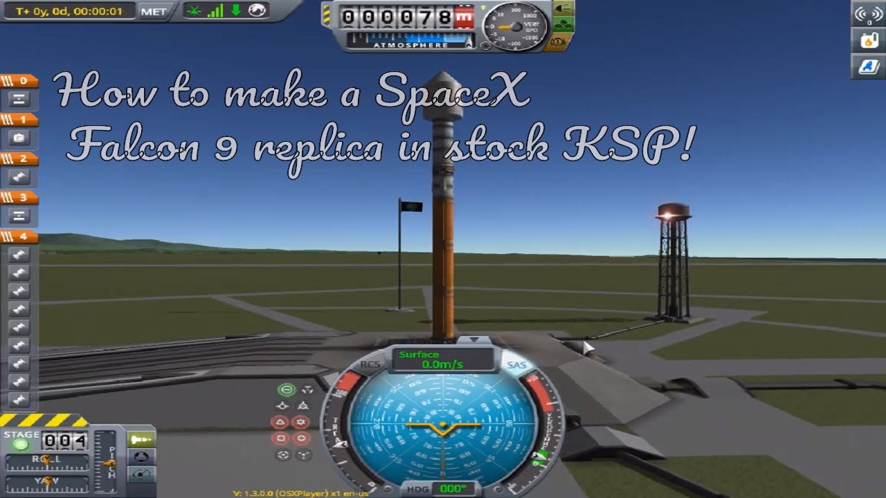 How to make a Falcon 9 in KSP (100%stock) - YouTube