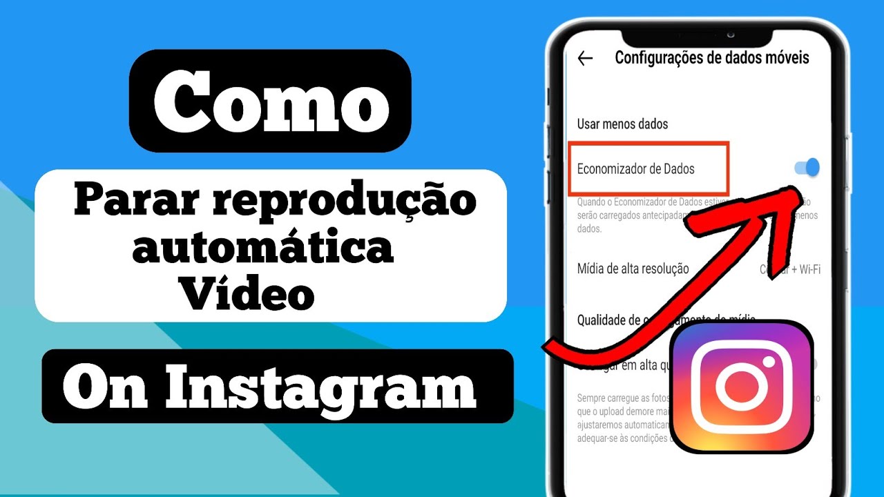 Como parar a reprodução automática de vídeo no Instagram || Reprodução ...