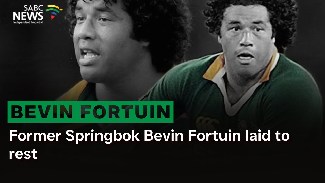 Former Springbok Bevin Fortuin laid to rest - YouTube
