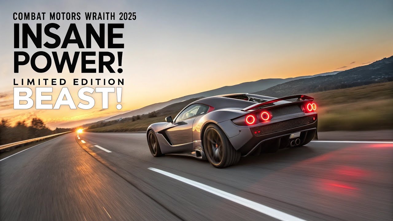 Combat Motors Wraith 2025: A Futuristic Beast of Power and Precision ...