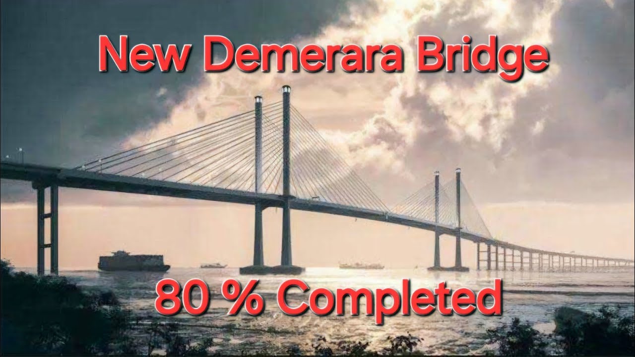 Update on the New Demerara Bridge - YouTube