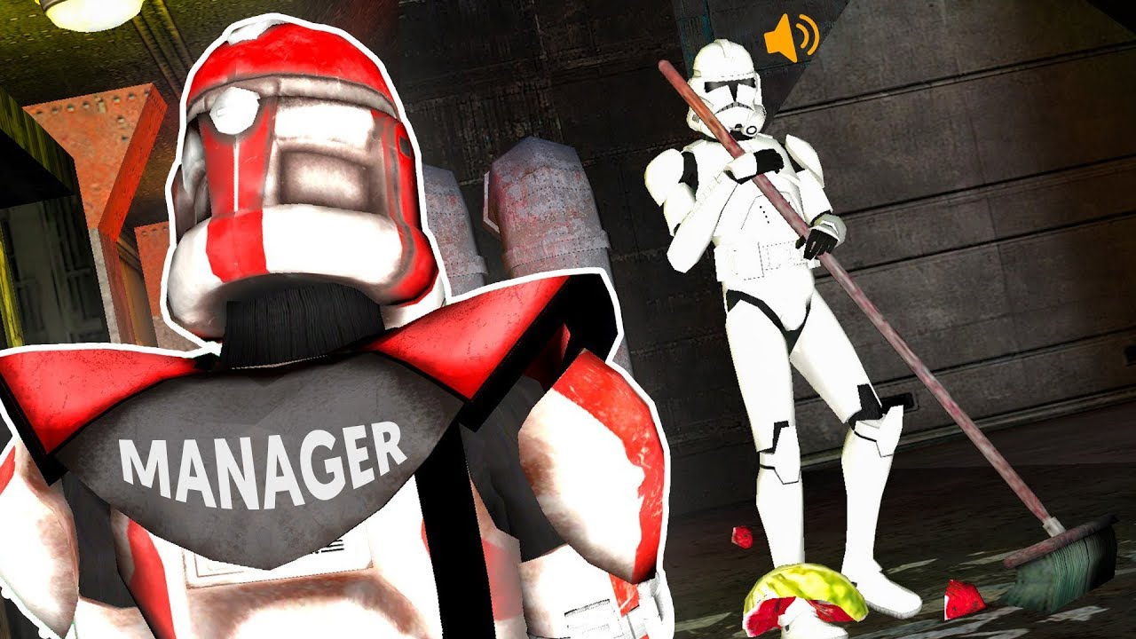 I Become The Janitor Manager - Gmod Star Wars RP - YouTube