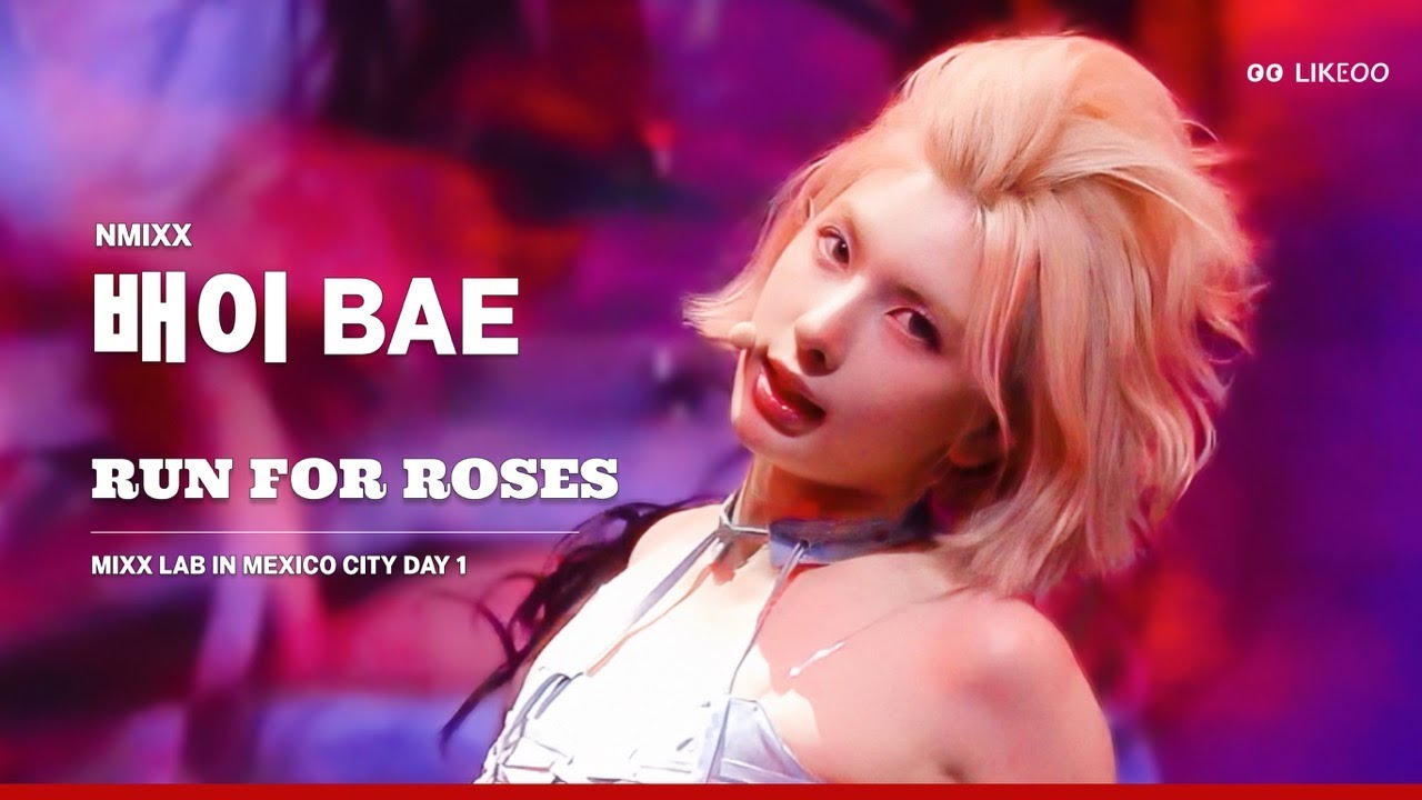250219 NMIXX BAE "Run For Roses" 4K Fancam 엔믹스 배이 | @ MIXX LAB MEXICO ...