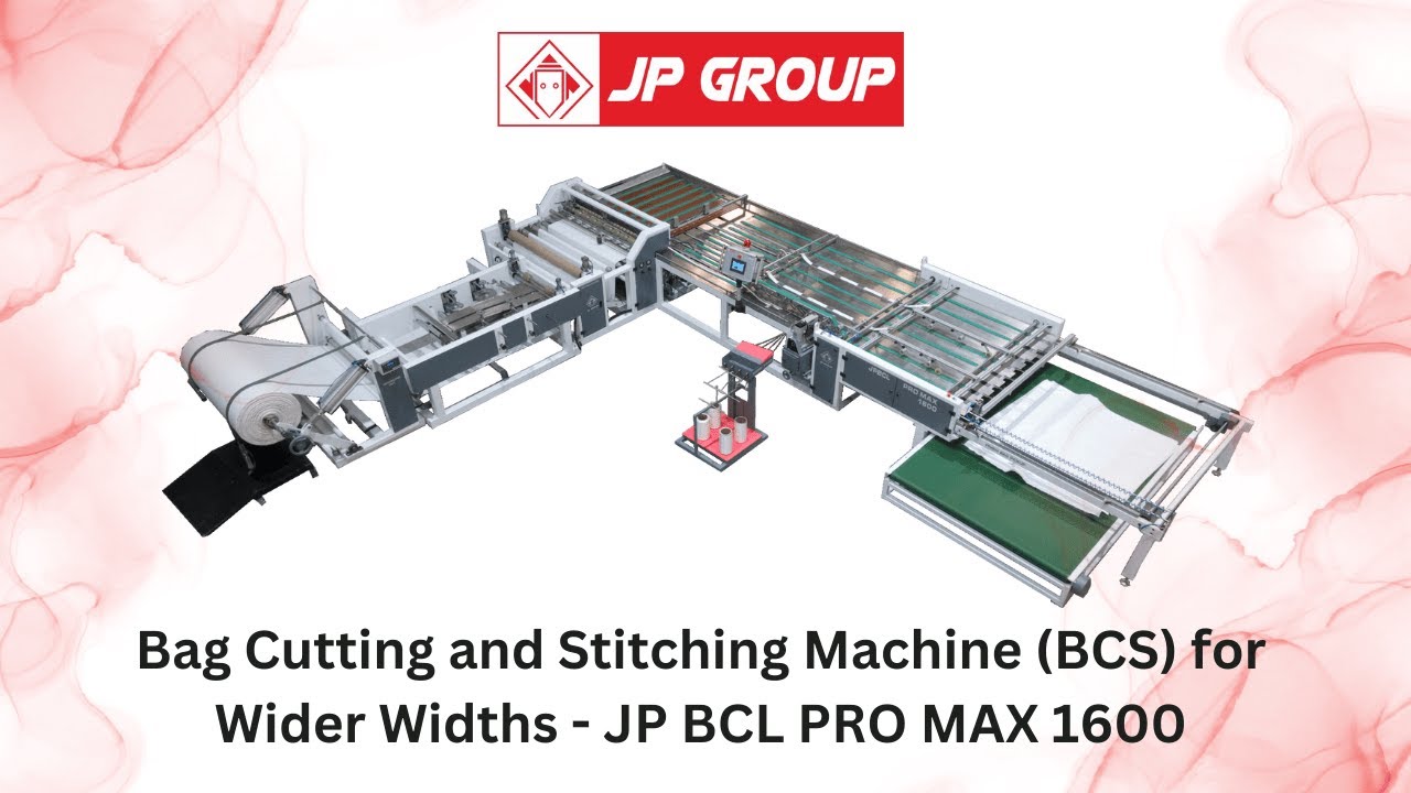 Woven Bag Cutting & Stitching Machine (BCS) for wide widths - BCS Pro ...