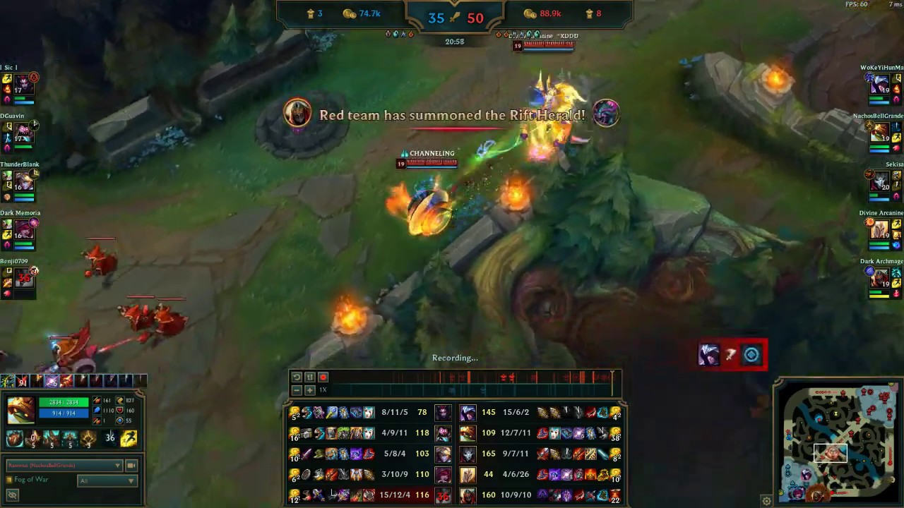 FULL AP RAMMUS ONESHOT BUILD - YouTube