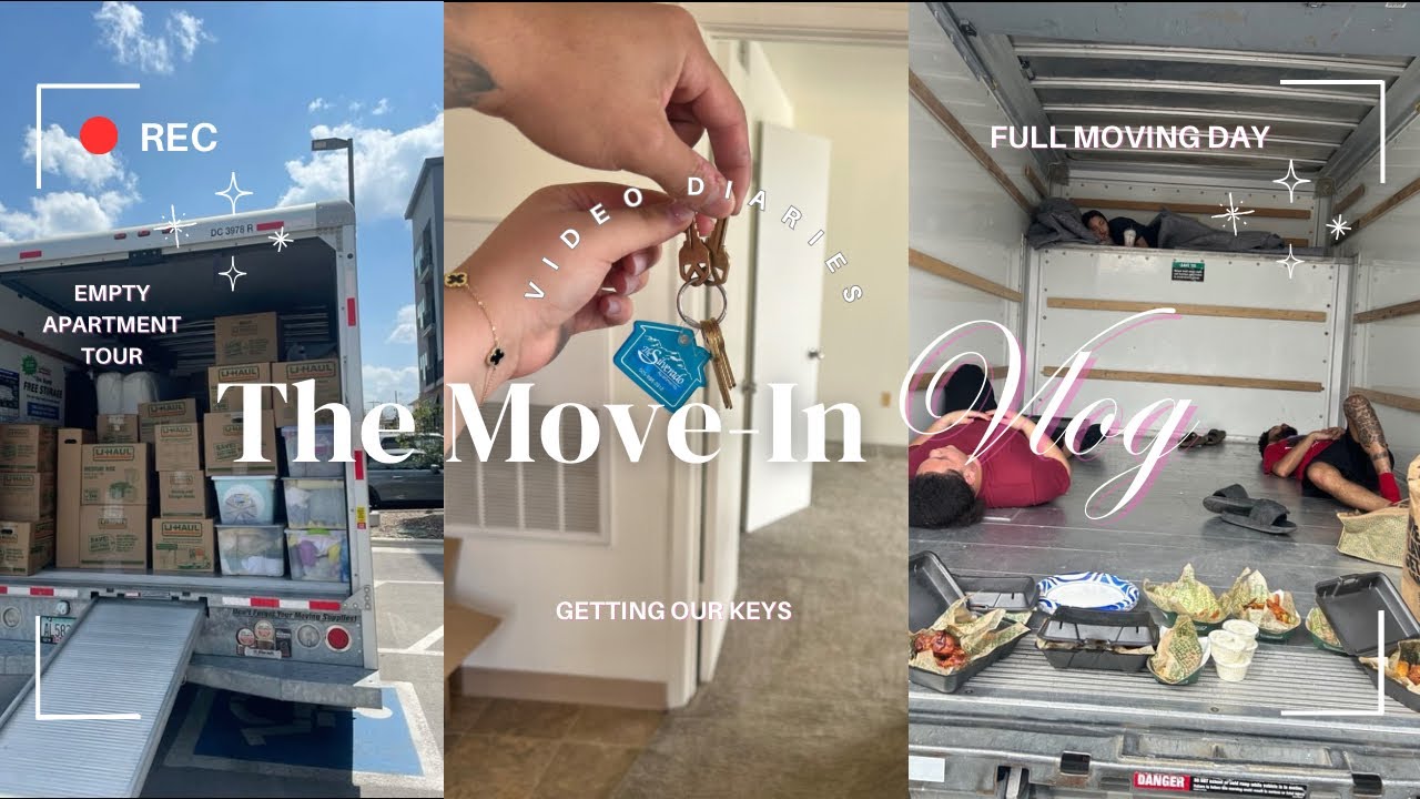 Video Diaries ep. 9 || Official Move in Vlog, Empty Apartment Tour ...
