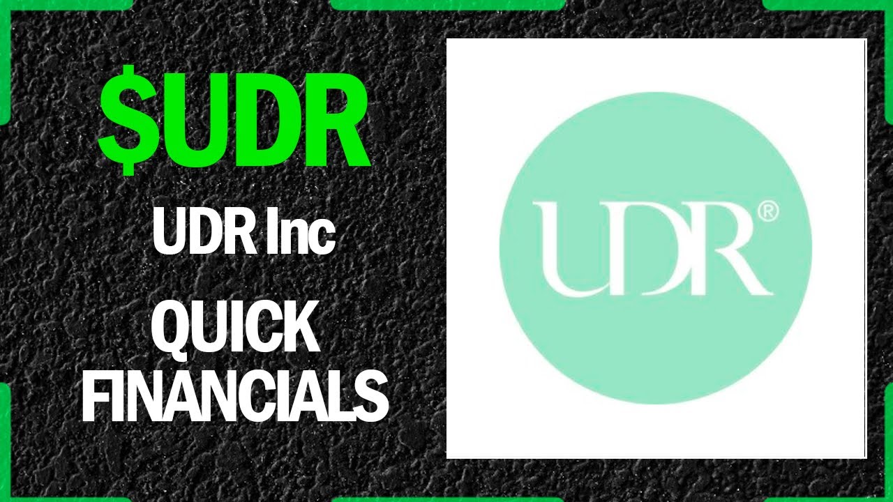 $UDR Stock - UDR Inc | Quick Financials | LAST 12 YEARS - YouTube