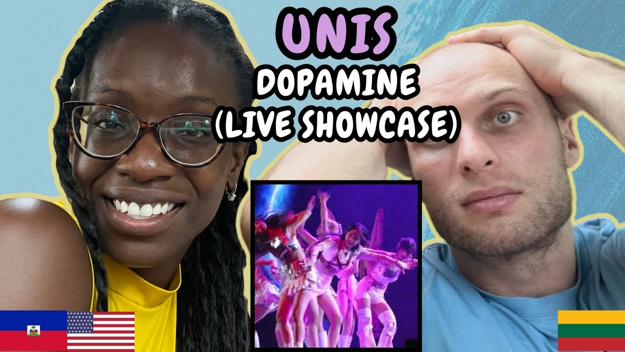 REACTION TO UNIS (유니스) - Dopamine (Live Showcase) | FIRST TIME HEARING ...