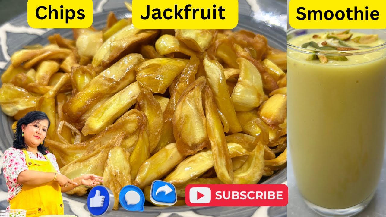 Jackfruit snacks recipe/ crispy chips / easy Jackfruit recipe ...