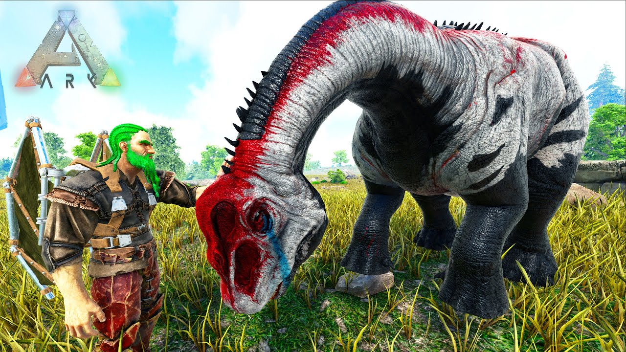 RESCATO A ESTA POBRE CRIA DE DINOSAURIO CUELLOLARGO! de un Carnotaurus ...