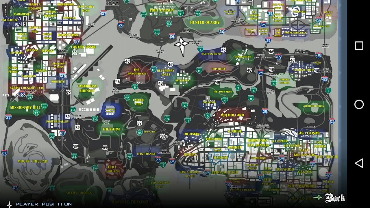 Map Radar GTA Samp - YouTube