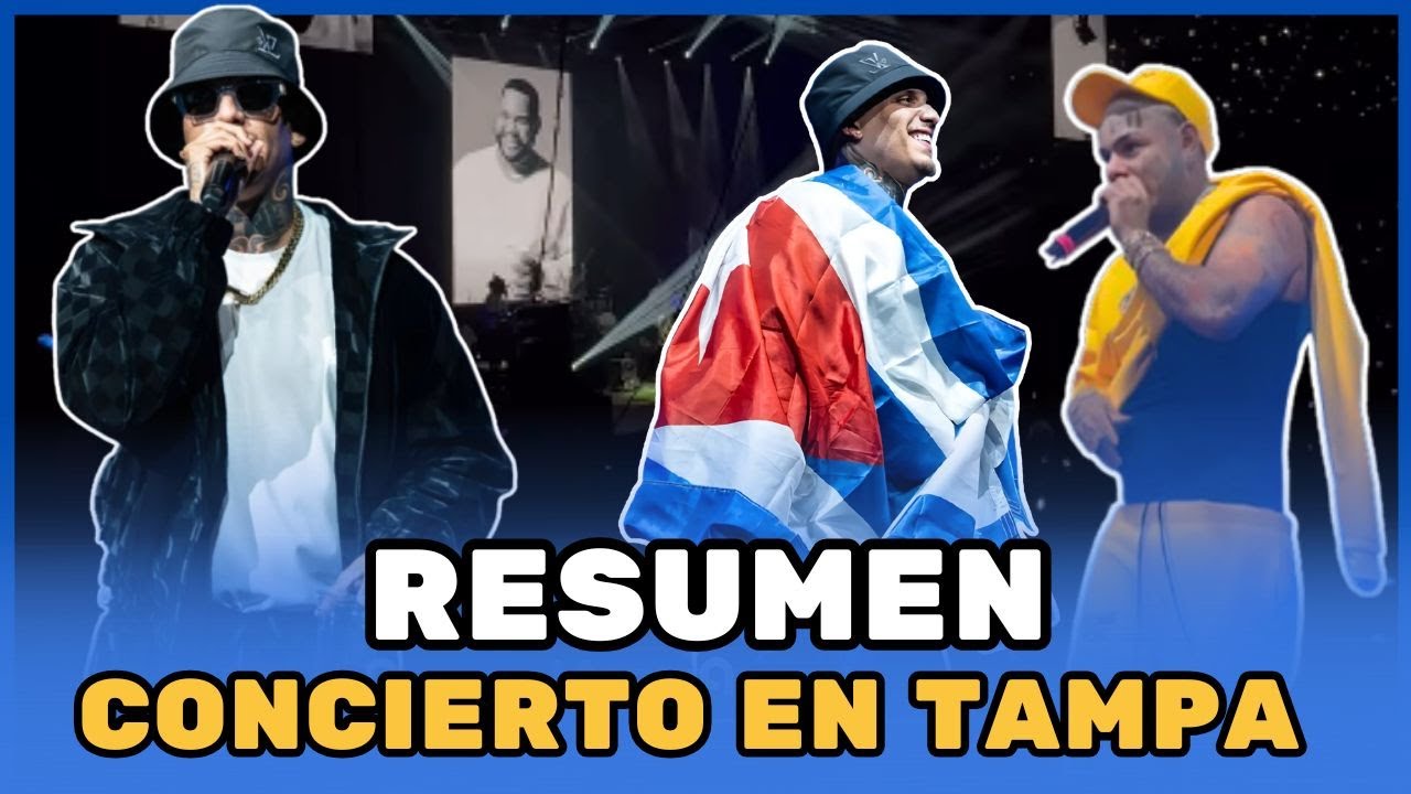 Resumen Del Concierto COMPLETO De El Bebeshito En Tampa - YouTube
