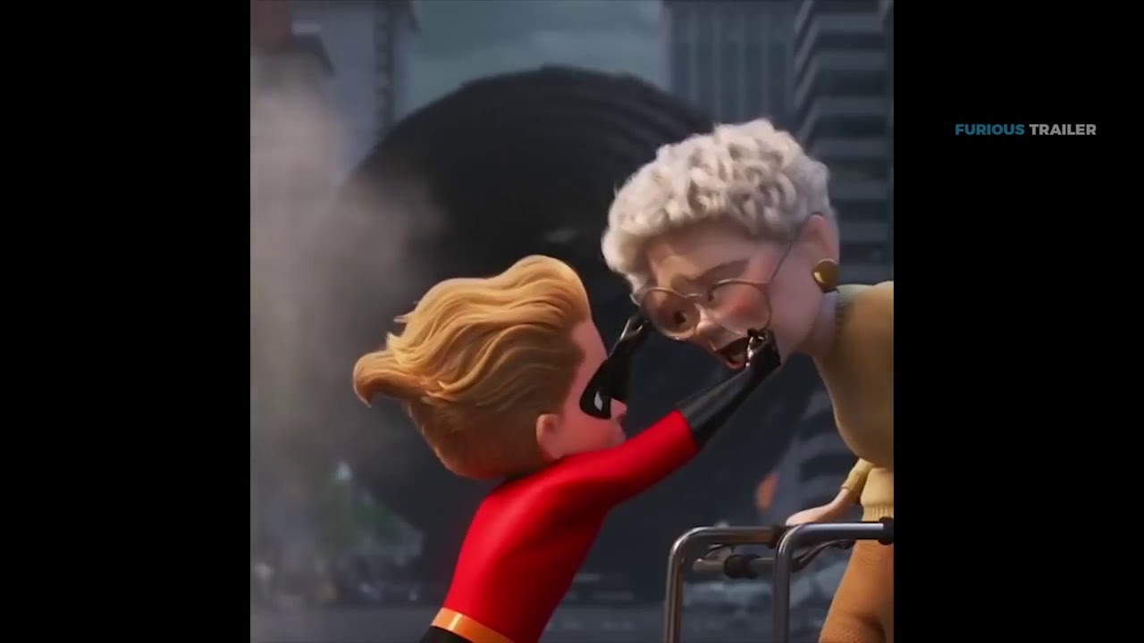 INCREDIBLES 2 Elastigirl Motorcycle Chase Scene Trailer (2018 ...