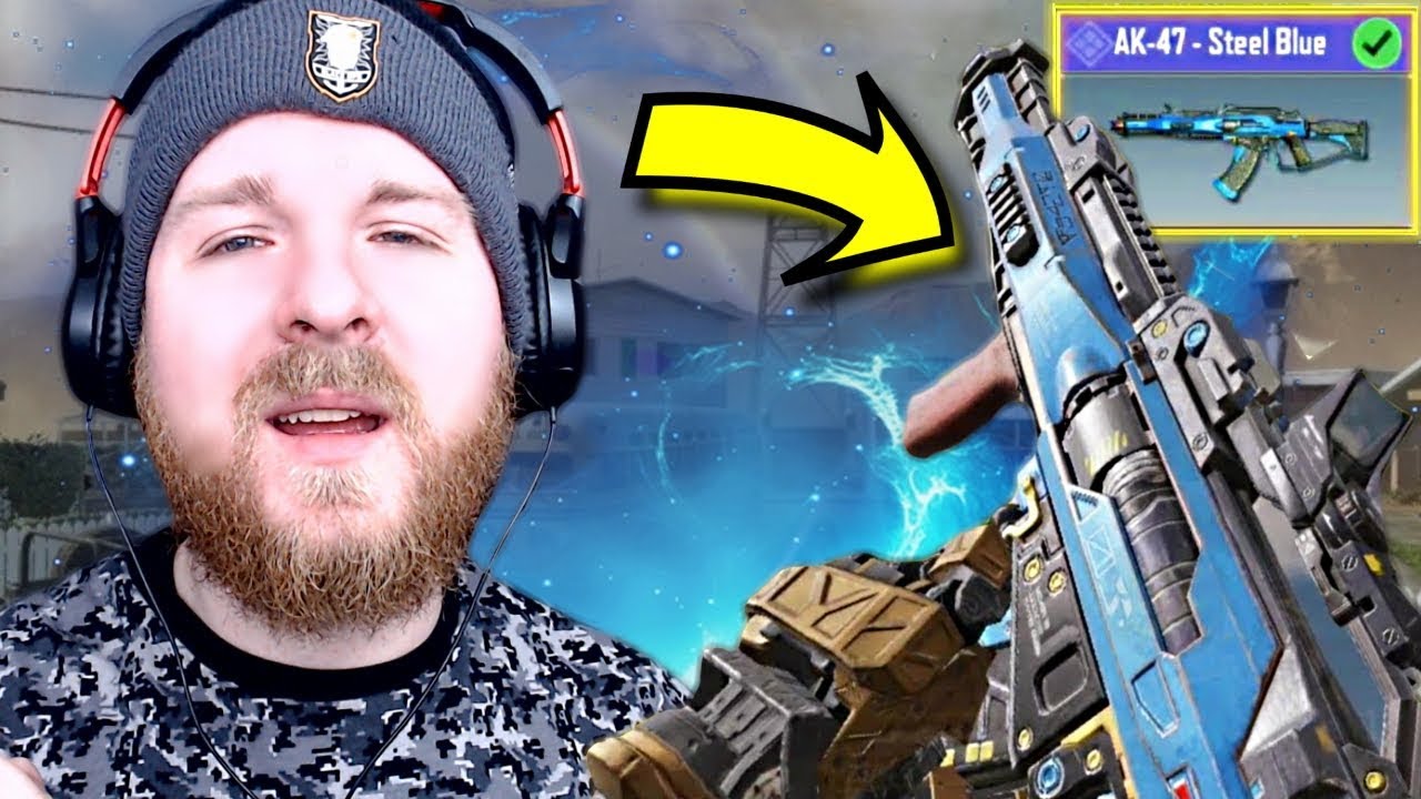 AK-47 STEEL BLUE GAMEPLAY! | Call of Duty: Mobile #100 - YouTube