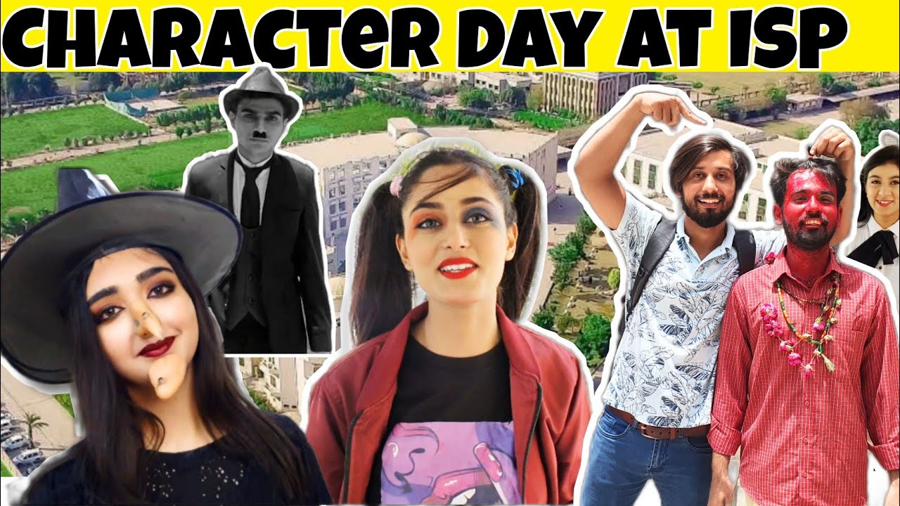 Character Day in Isp University |Life at ISP | Vlog - YouTube