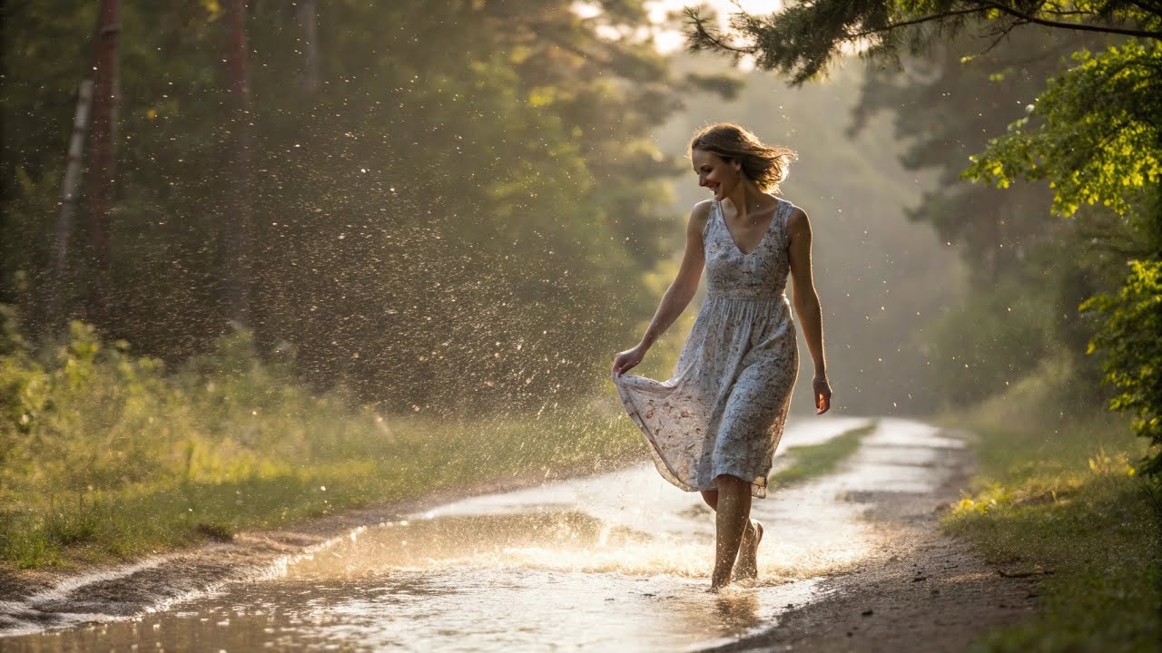 It's a warm rainy summer day - YouTube