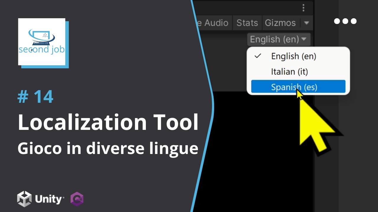 Tutorial Unity - 14 Localization Tool [2022] - YouTube