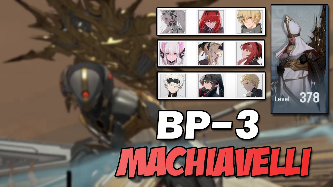 [Punishing: Gray Raven Global] Surviving Lucem Babel Tower BP-3 Max ...