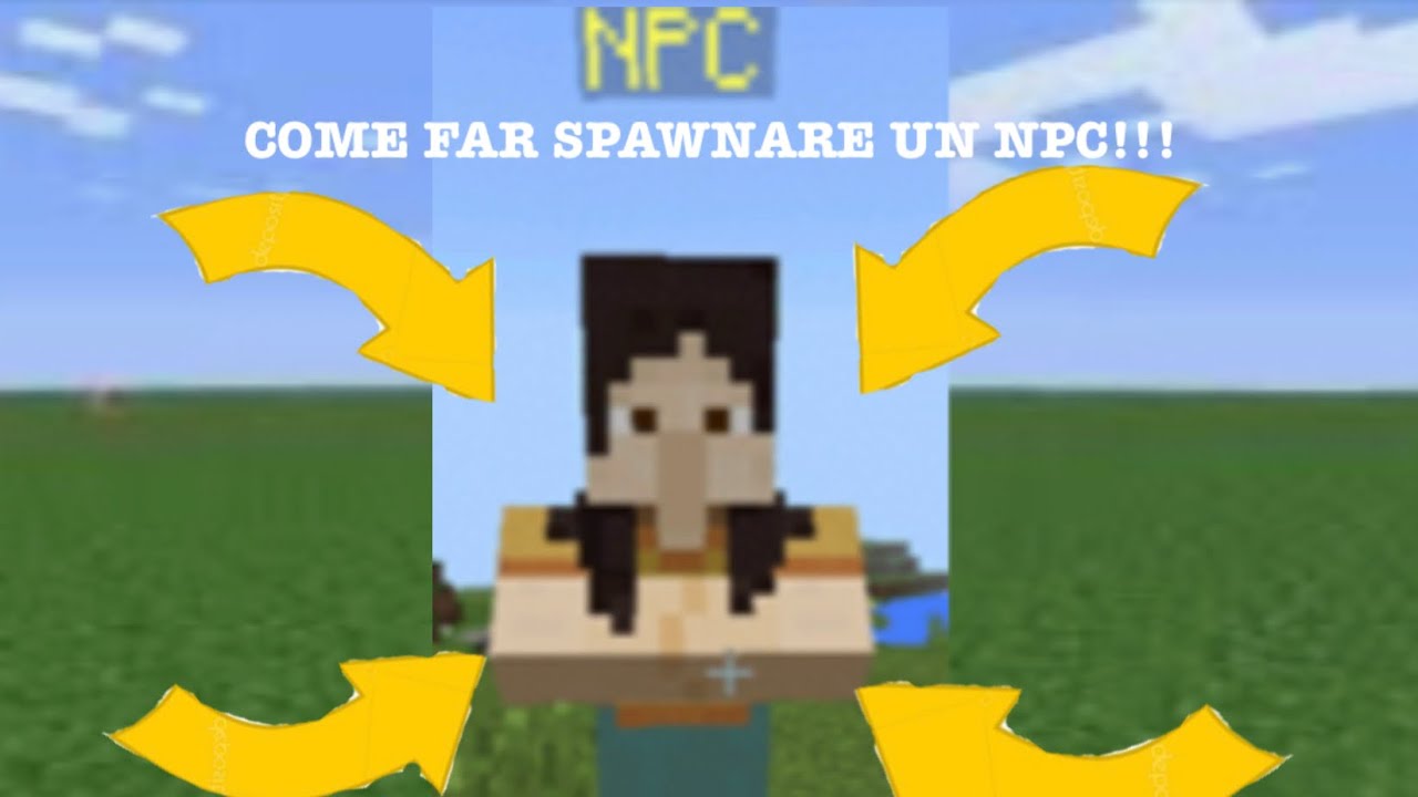COME FAR SPAWNARE GLI NPC/BOT IN MINECRAFT!!! Minecraft ita - YouTube