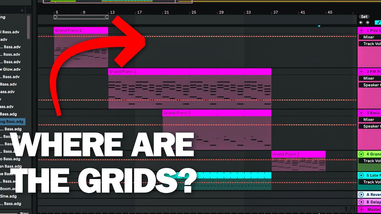 Can't See Grid Lines in Ableton FIX! - YouTube
