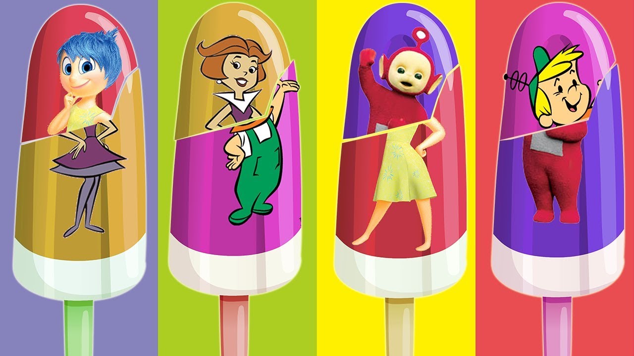 Wrong Heads Ice Cream Stick June Jetsons Joy Inside Out Lala Teletabies ...