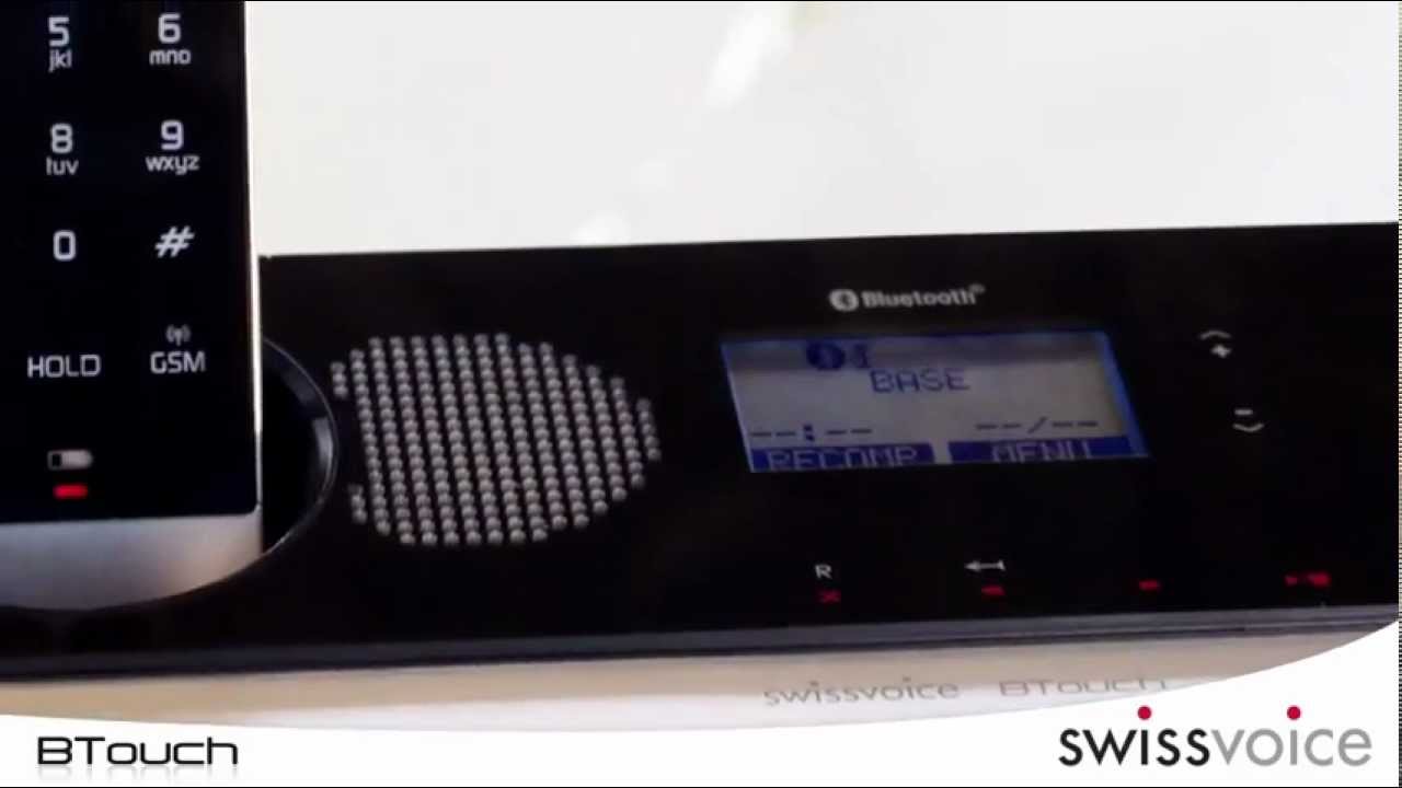 Presentation du swissvoice Btouch FR - YouTube