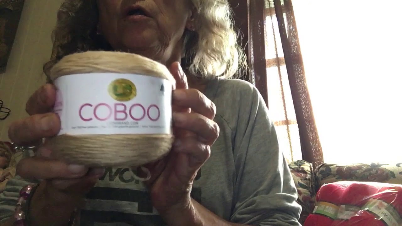 Coboo yarn & on the hook crochet - YouTube