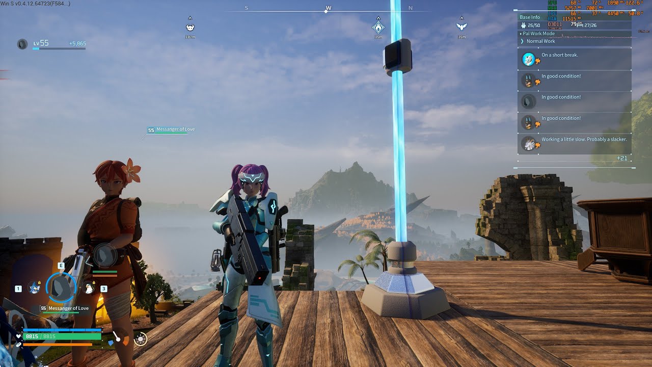 Let's Play Palworld EP398 - Pal research and level 60 oil rig raid ...