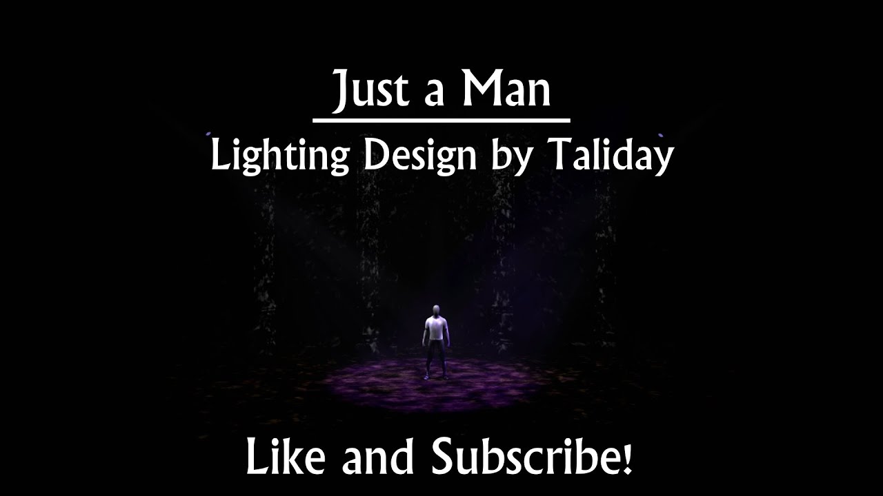Just a Man | Epic the Musical | Lighting Design - YouTube