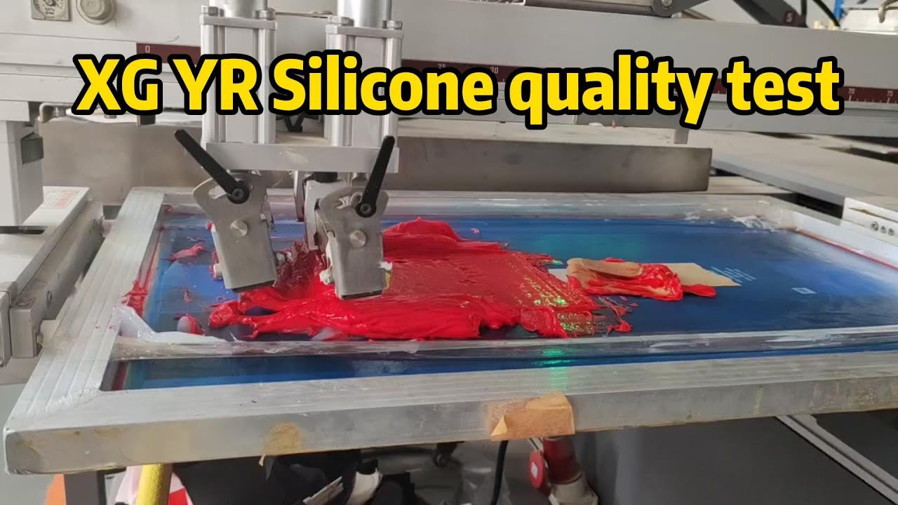 XG YR Silicone quality test. - YouTube
