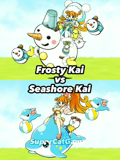 Frosty Kai Vs Seashore Kai Battle Cats Youtube