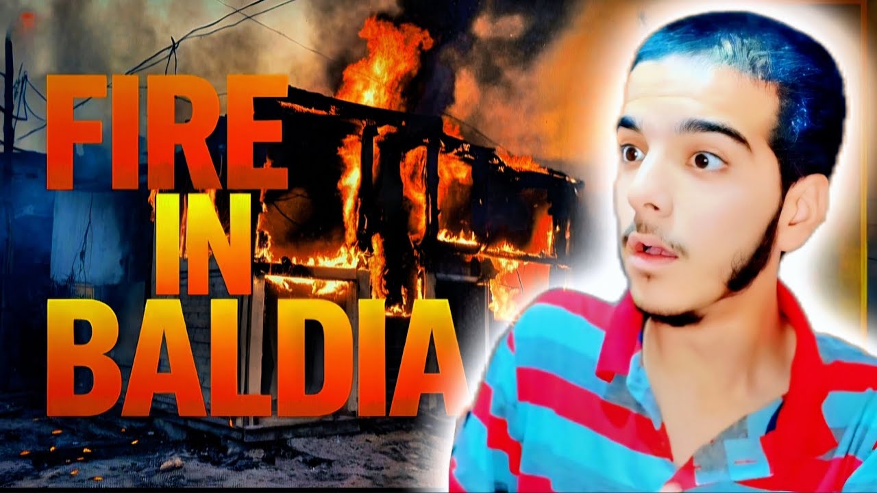 FIRE BROKE OUT IN BALDIA TOWN RESTAURANT ! | Poora Restaurant Tabah ...