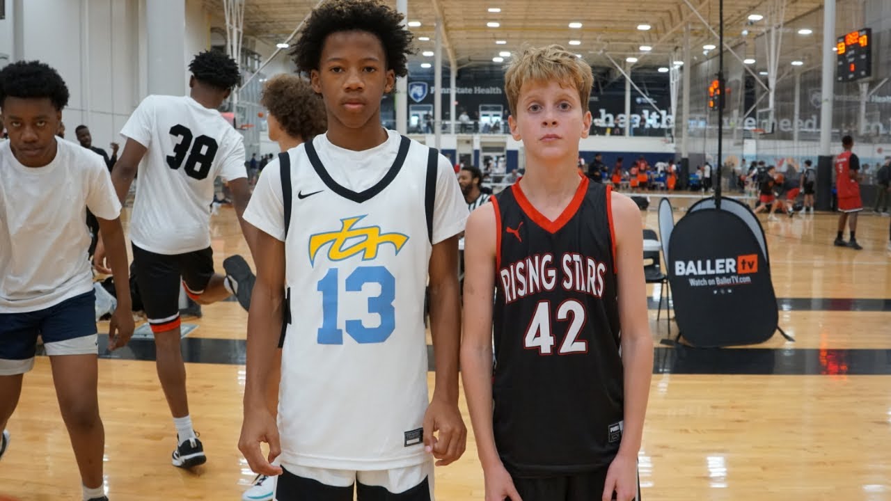 TEAM FINAL 7th Grade vs NY RISING STARS (featuring EDDIE BRASWELL ...