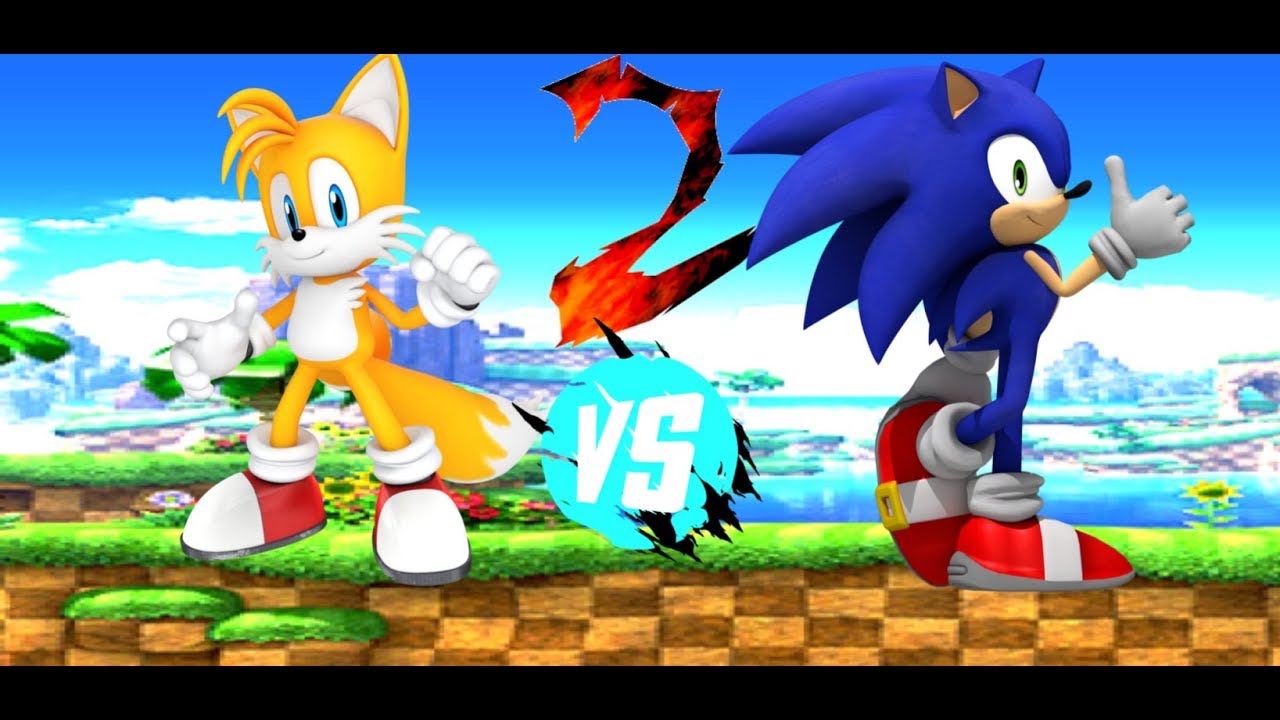 Sonic and Tails plays SSF2 - YouTube