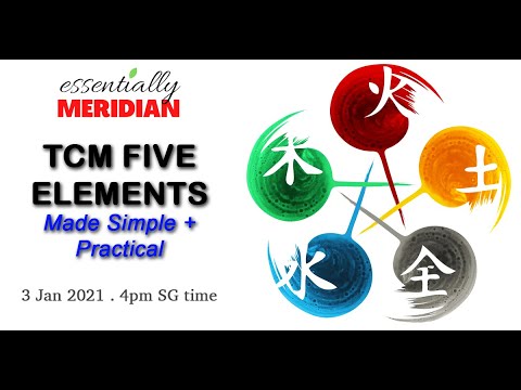 TCM 5 Elements Made Simple & Practical by Alvin Yong - YouTube