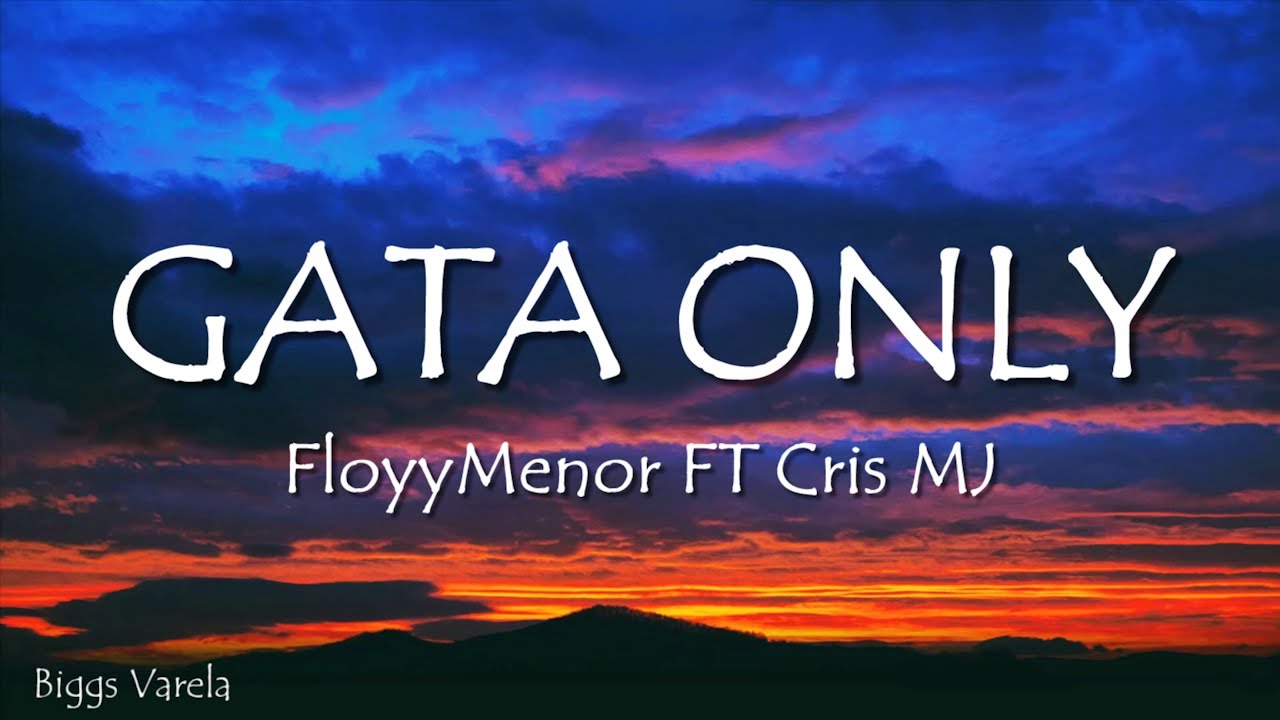 FloyyMenor - GATA ONLY ft. Cris MJ (Letra/Lyrics) - YouTube