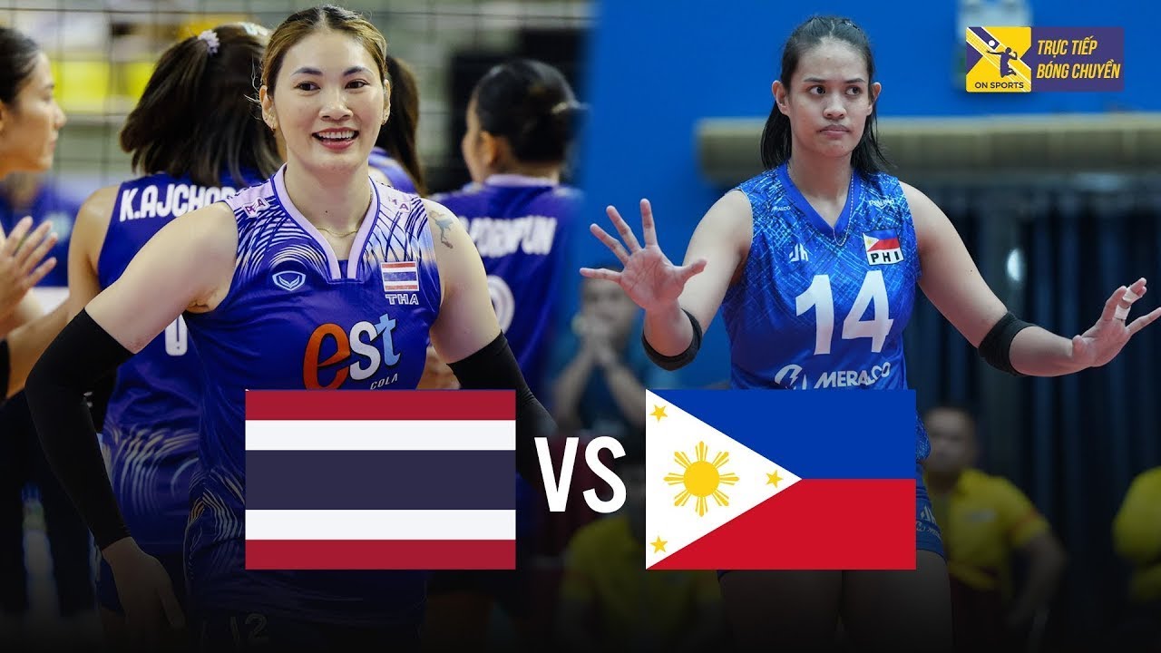 🔴Thailand vs Philippines | Dàn sao dự VNL thử tài Solomon, kịch tính ...