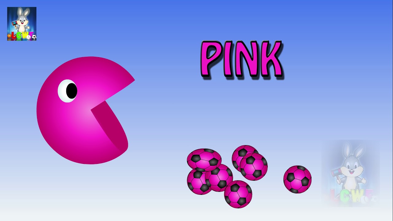 Learn Colors with Pacman | learn colors with fun for Kids Children ...