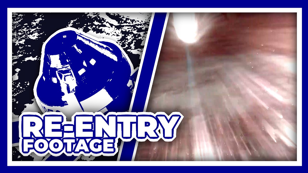 Official NASA Footage | Artemis I Orion Lunar Re-Entry - YouTube