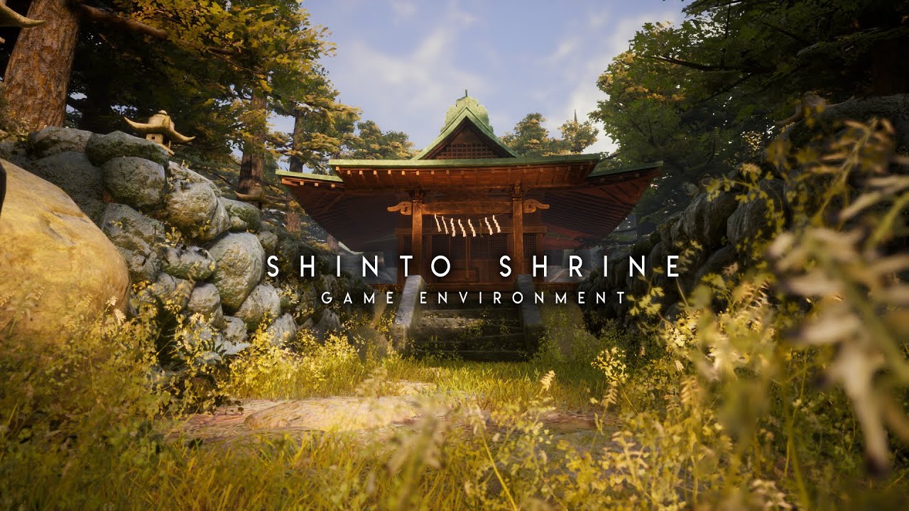 Shinto Shrine Game Environment in Unreal Engine By Gordon Christian ...